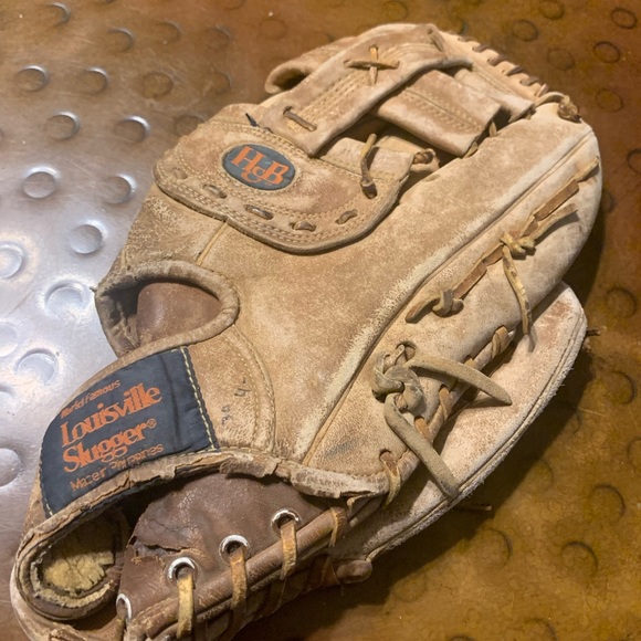 Louisville Slugger | Other | Louisville Slugger Baseball Glove Po48 Big ...